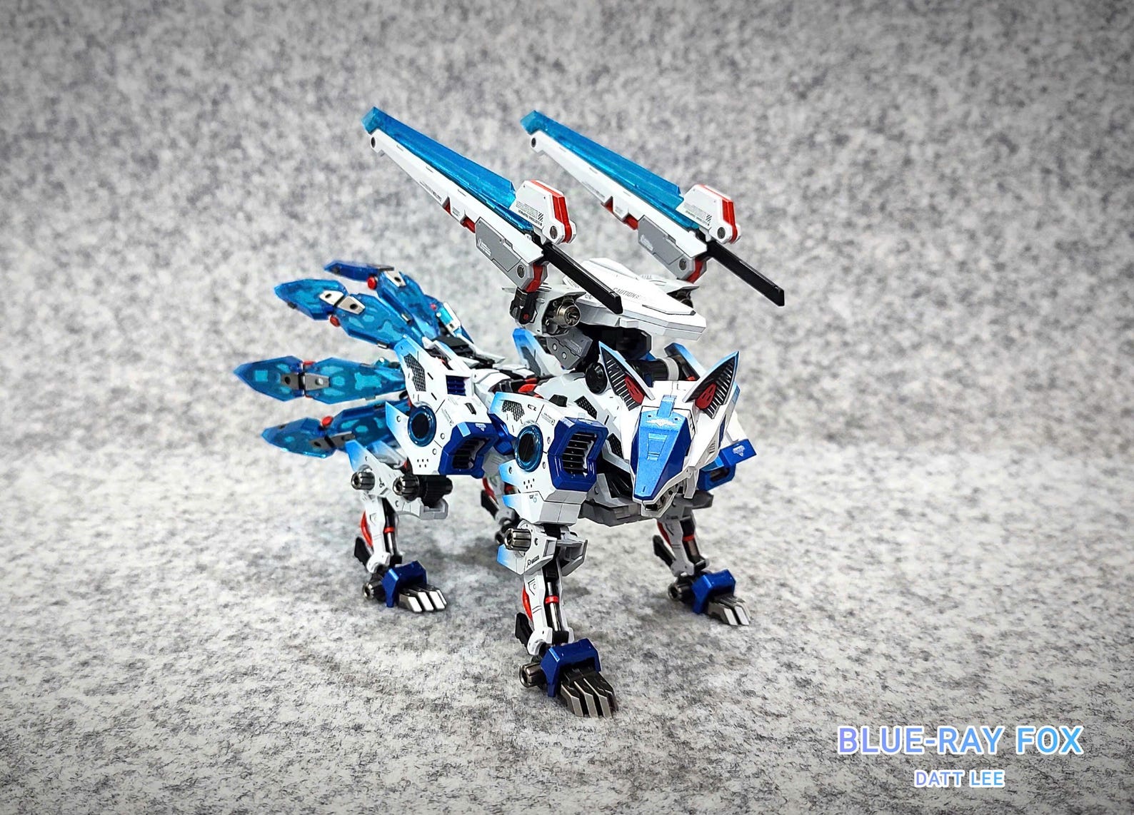 Zoids HMM Blue Ray Fox (custom Painted) - Etsy