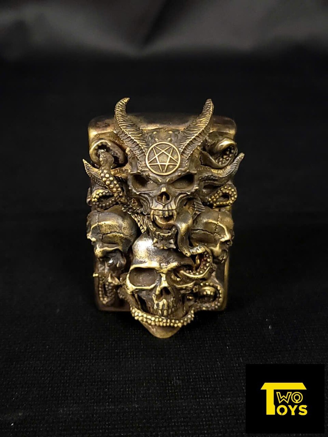 Zippo Lighters - Satan - Skull - Demon Evil - Octopus - Hydra - Twotoys ...