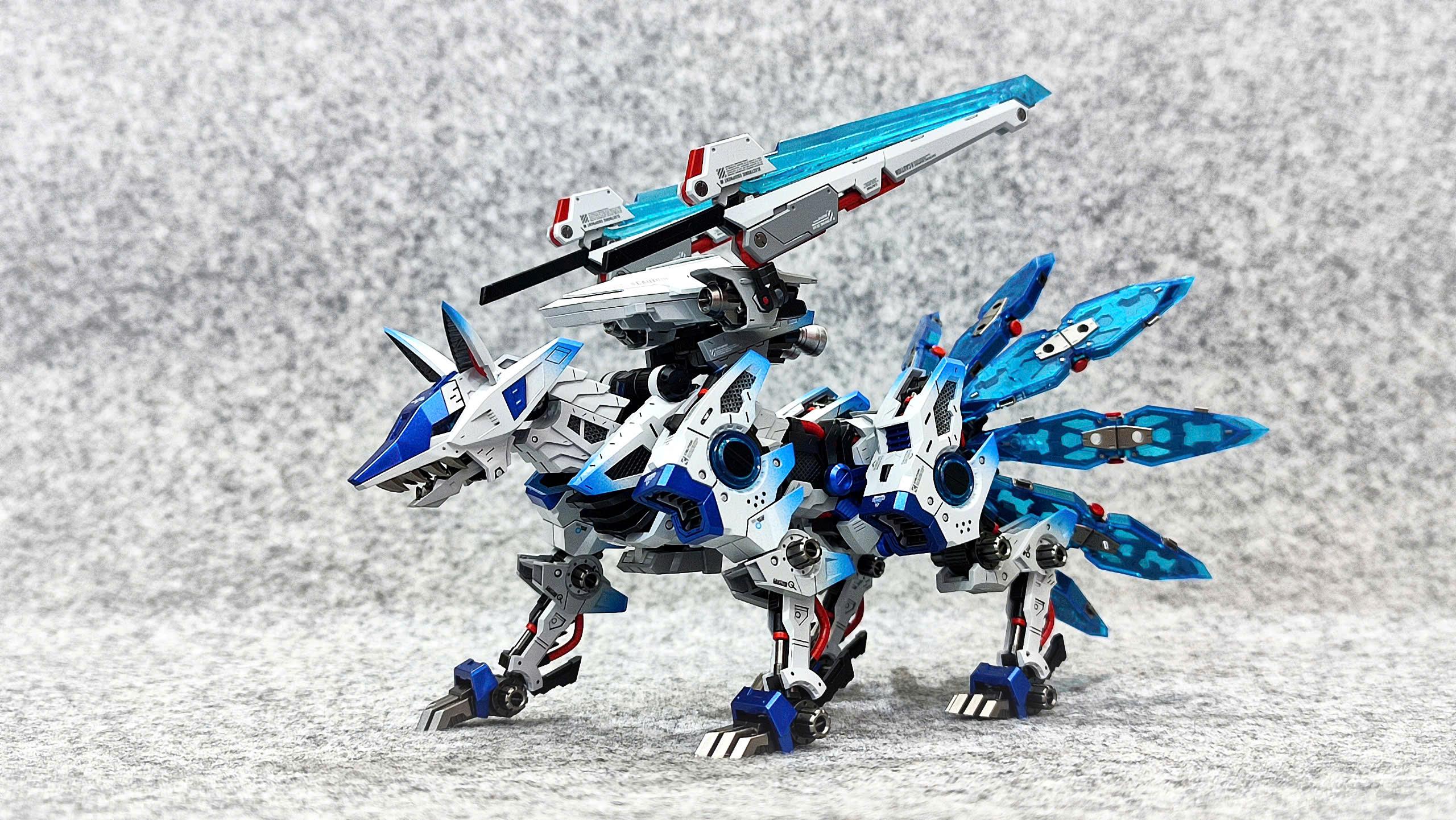 Zoids HMM Blue Ray Fox (custom Painted) - Etsy