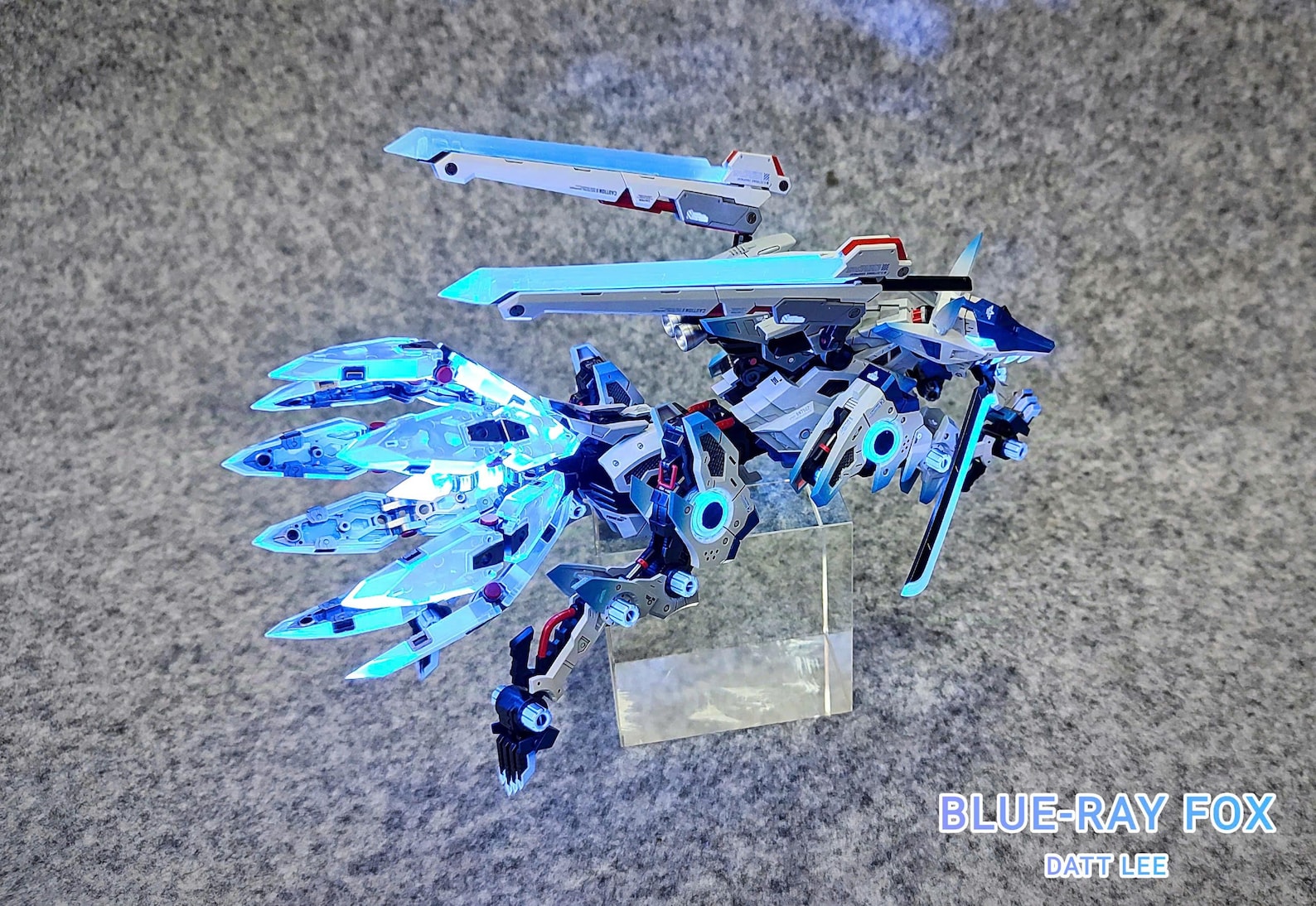Zoids HMM Blue Ray Fox (custom Painted) - Etsy