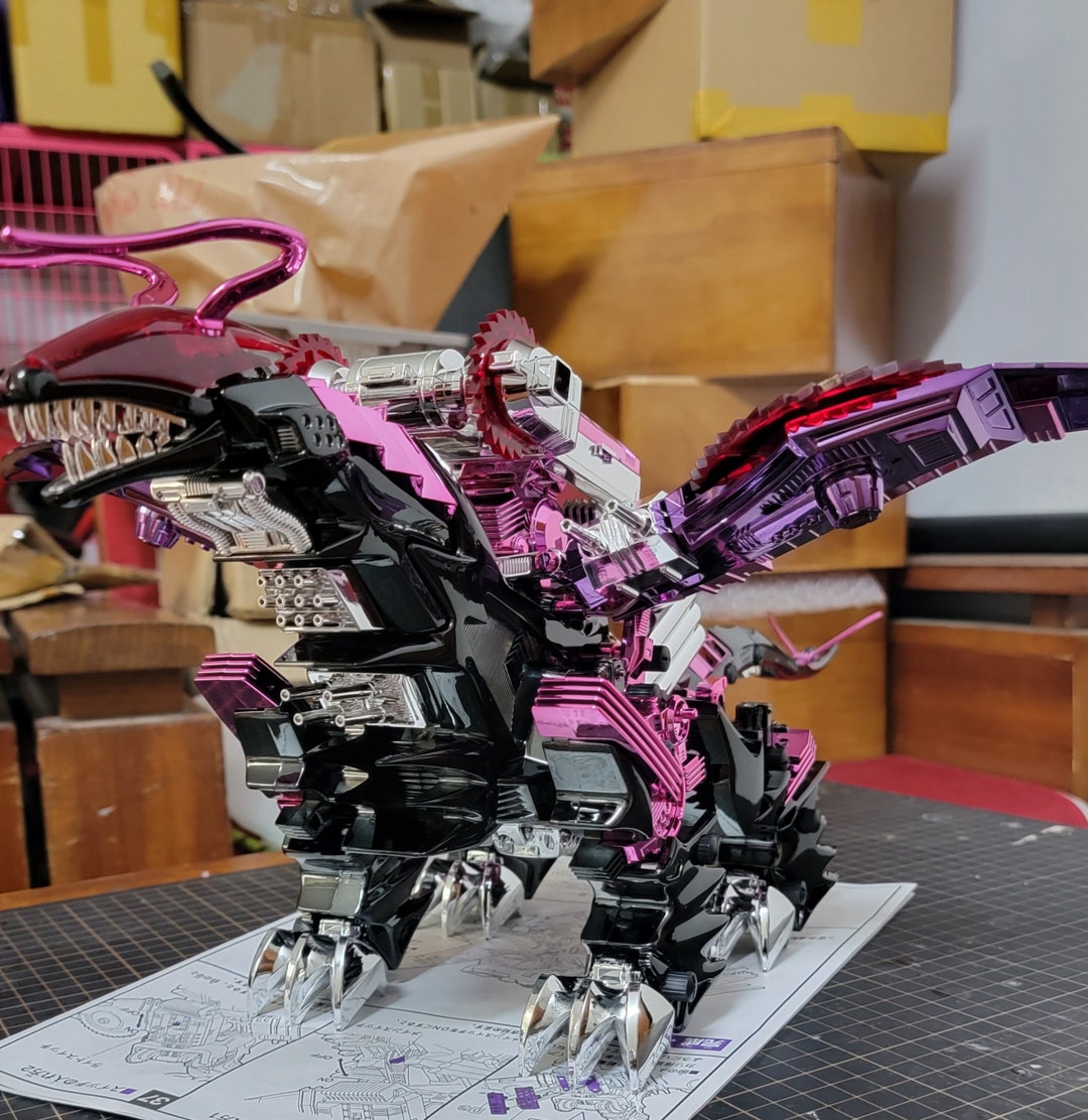 Zoids 25TH Rebirth Century Gil Vader Chrome Plating - Etsy