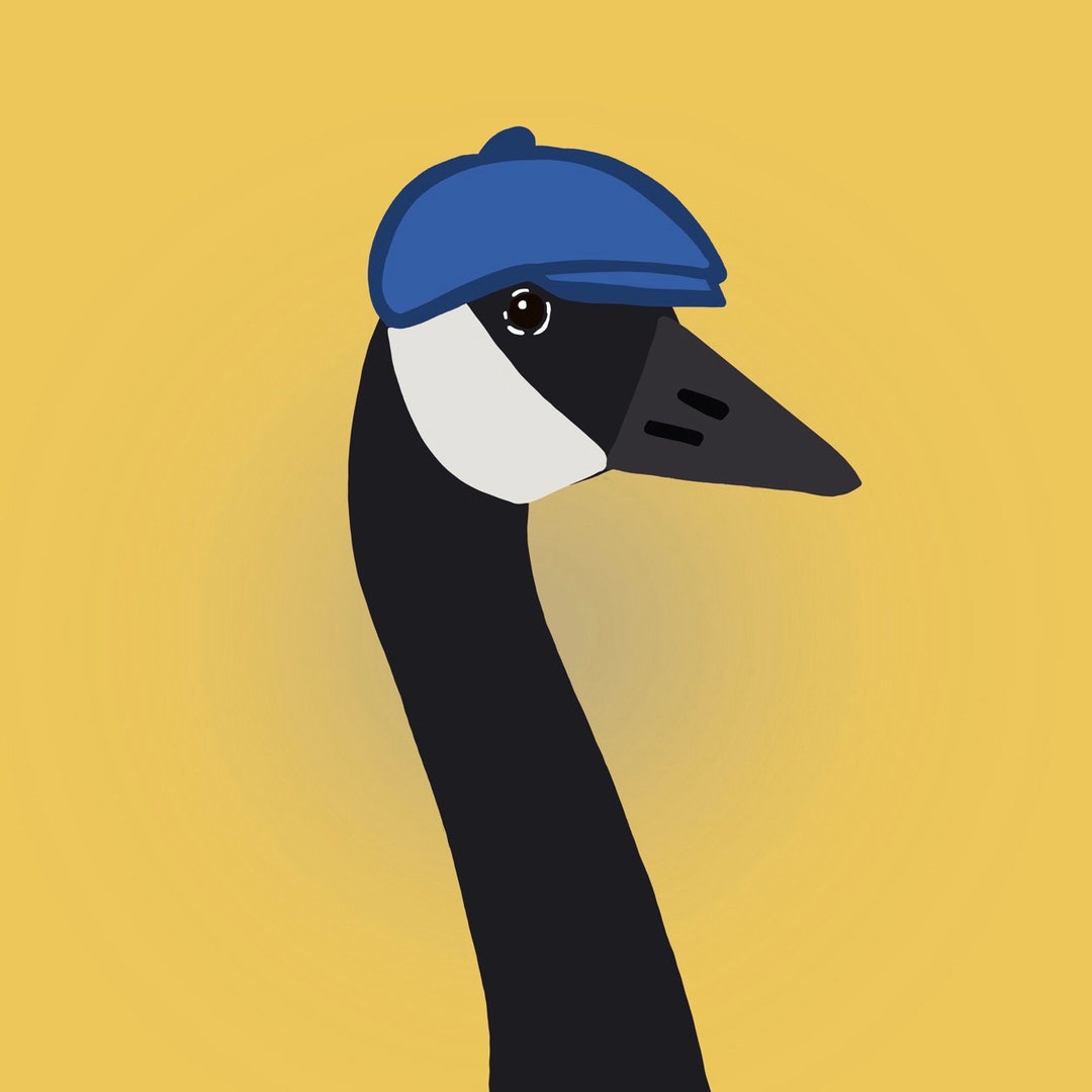 The Goose Mafia ALEXANDER Art Digitial Download Printout Deco Beaky ...