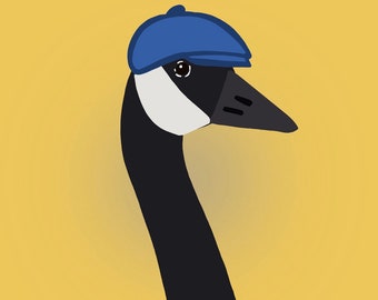 The Goose Mafia LENNY Art Digitial Download Printout Deco Beaky ...