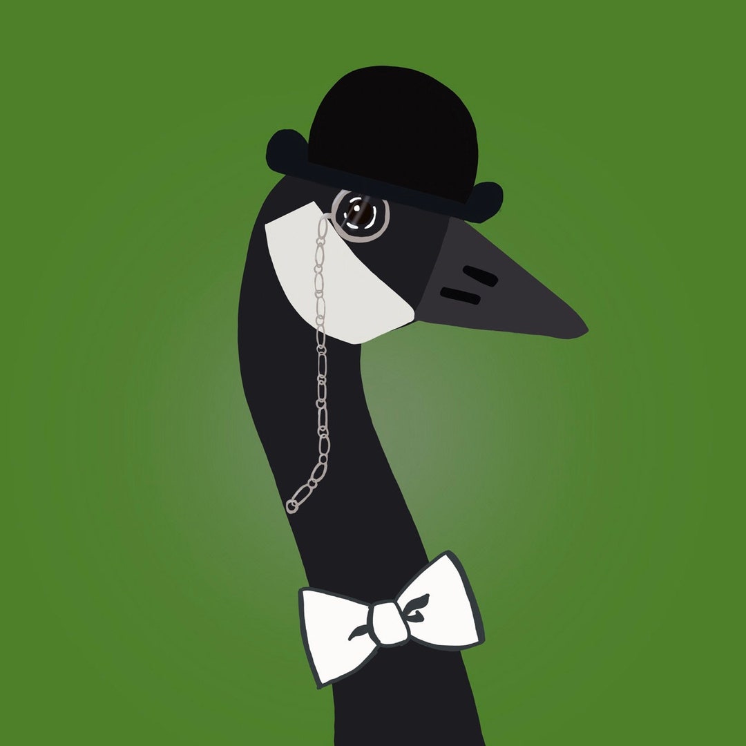 The Goose Mafia ROYCE Art Digitial Download Printout Deco Beaky ...