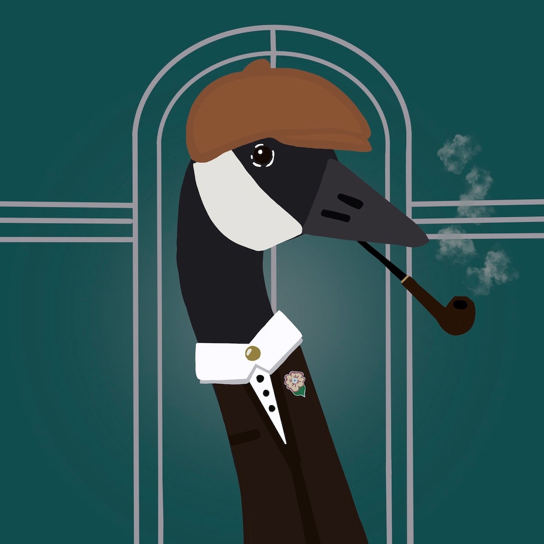 The Goose Mafia LUIS Art Digitial Download Printout Deco Beaky Blinders ...