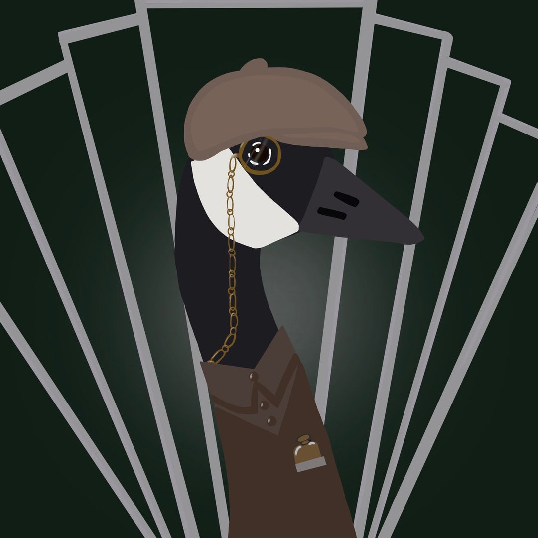 The Goose Mafia BENNY Art Digitial Download Printout Deco Beaky ...