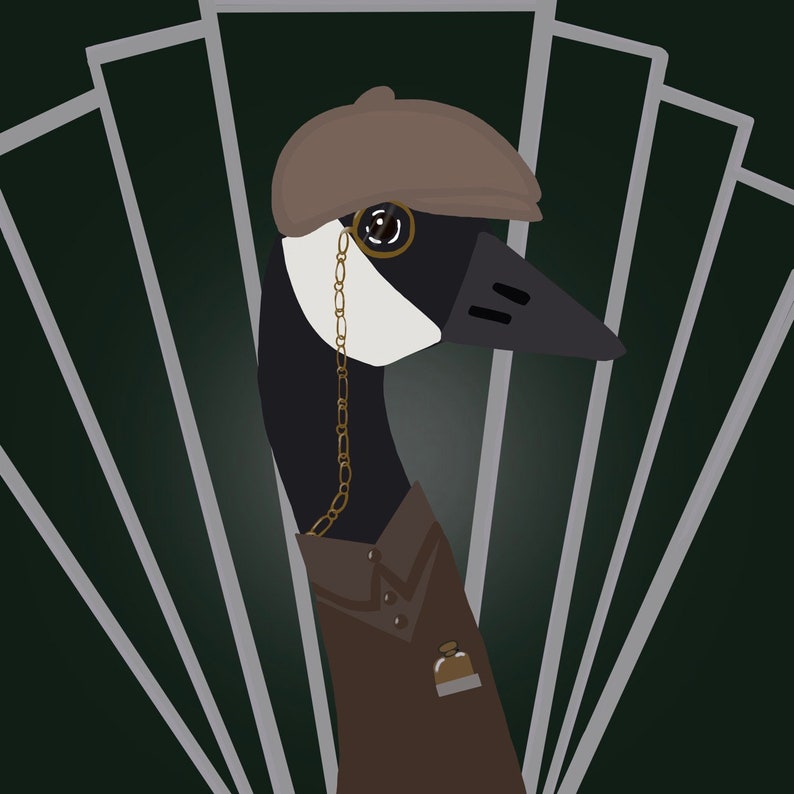 The Goose Mafia BENNY Art Digitial Download Printout Deco Beaky ...
