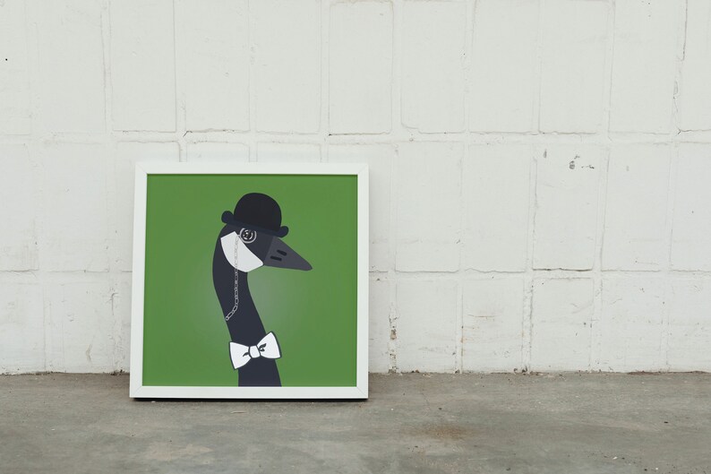 The Goose Mafia ROYCE Art Digitial Download Printout Deco Beaky ...