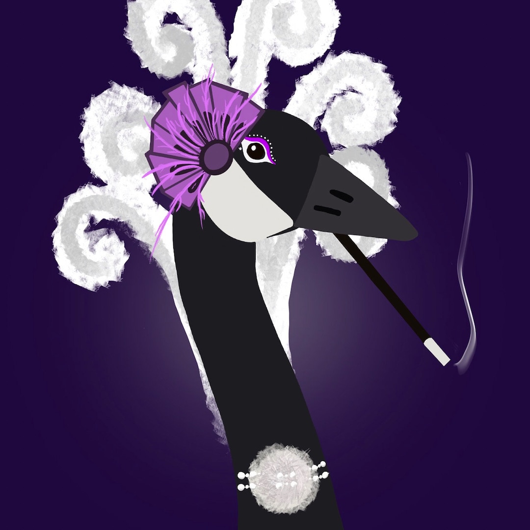 The Goose Mafia OPAL Art Digitial Download Printout Deco Beaky Blinders ...