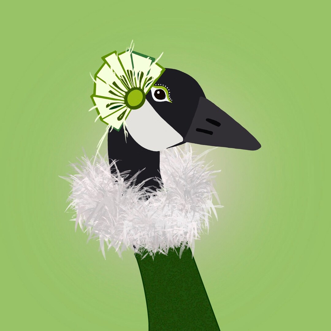 The Goose Mafia ELLE Art Digitial Download Printout Deco Beaky Blinders ...