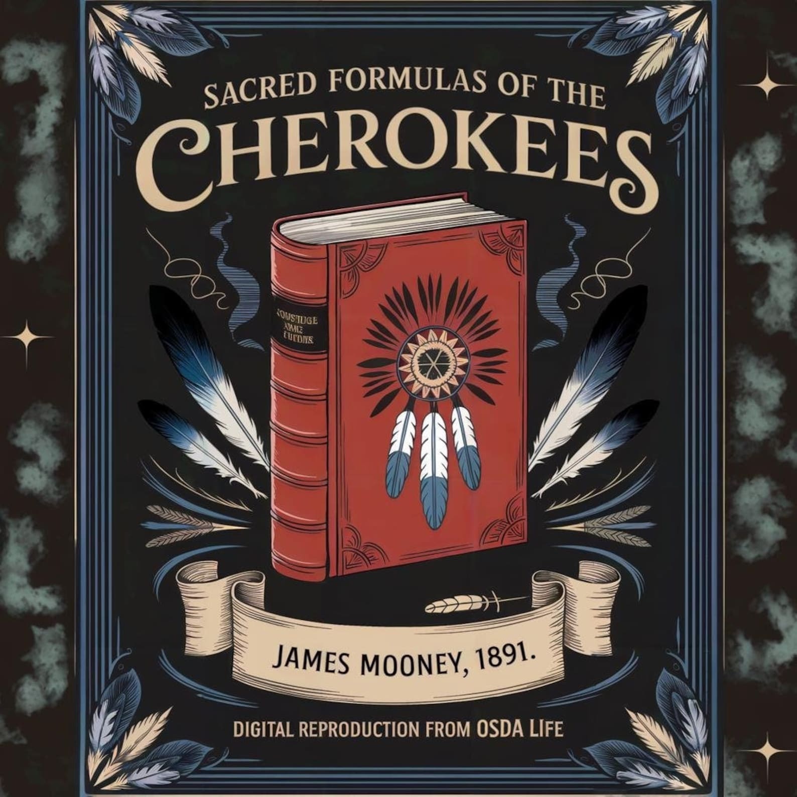 SACRED FORMULAS of the CHEROKEES by James Mooney 1891 Rituals, Herbal ...
