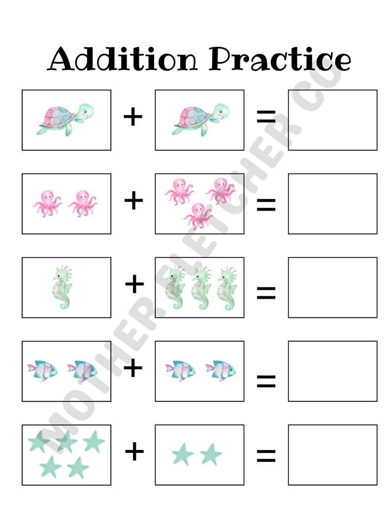 Mermaid Busy Book Activities (printable) - Etsy