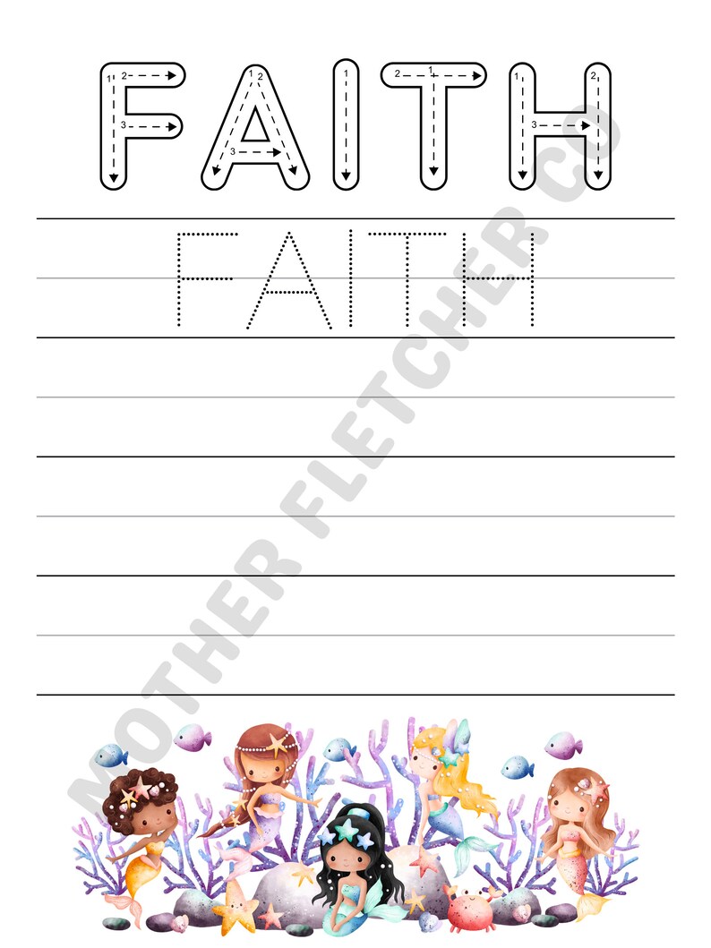 Mermaid Busy Book Activities (printable) - Etsy