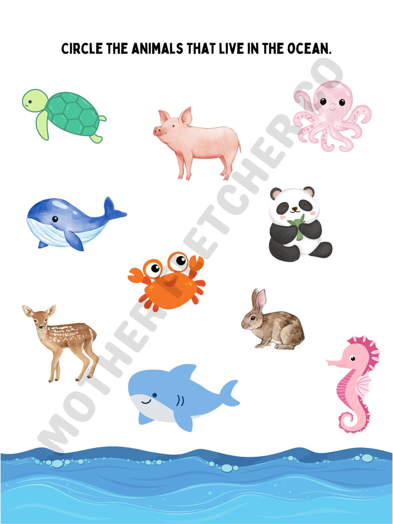 Mermaid Busy Book Activities printable - Etsy