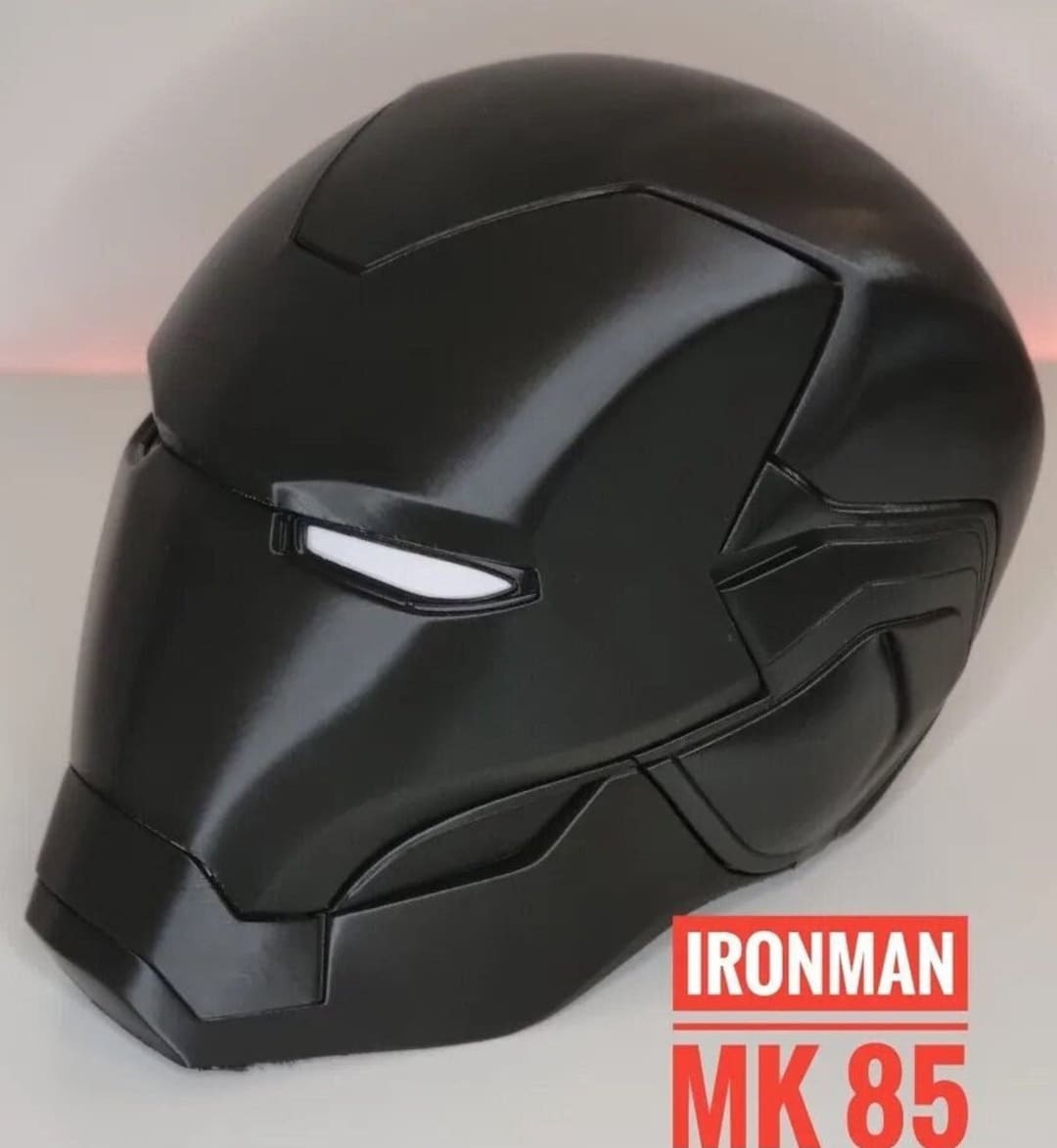 Raw 3d Printed Iron Man Helmet Etsy