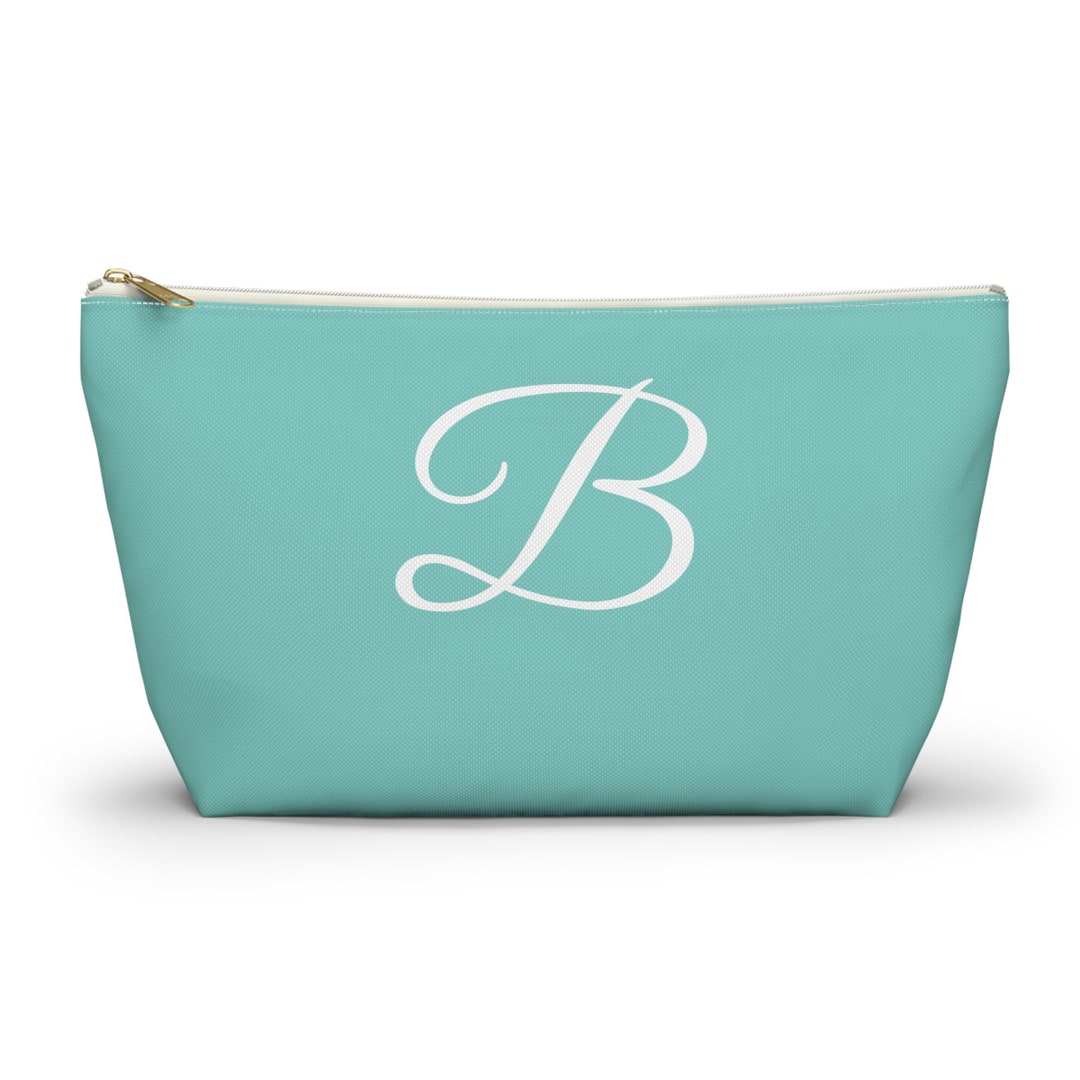 Tiff Teal Accessory Pouch W T-bottom - Etsy