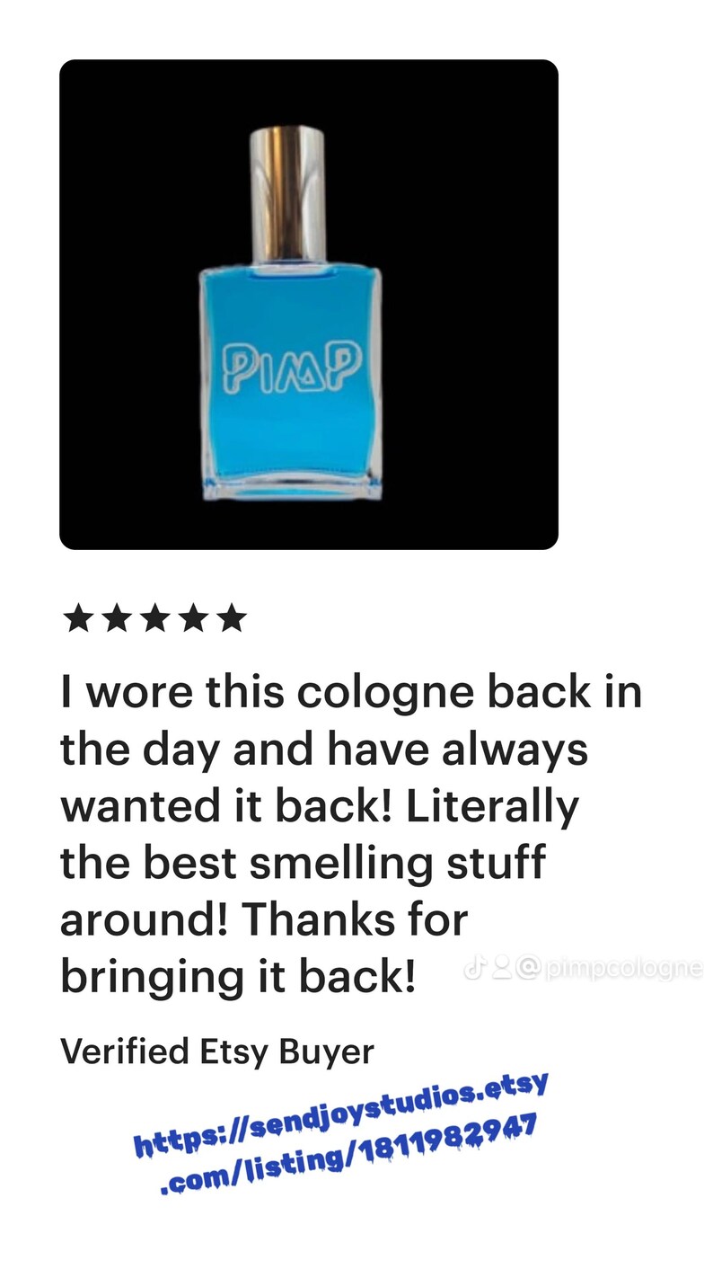 Pimp Cologne, the Legendary Scent of the 1990's/2000's is Back & in a ...