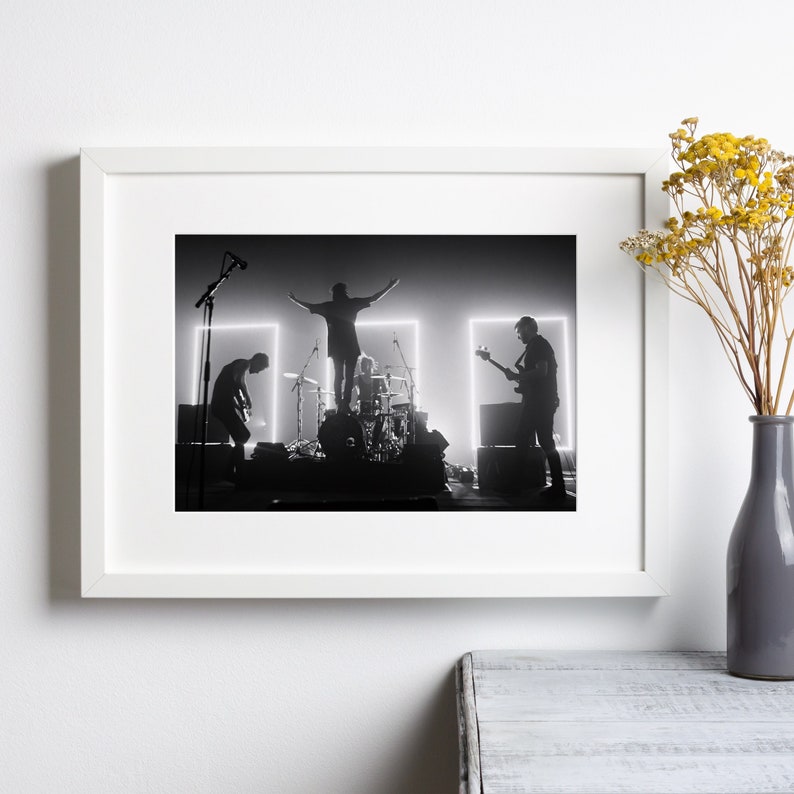 The 1975 Print, Matty Healy Poster, Bar Cart Art Black and White Wall Art, Vintage Print ...