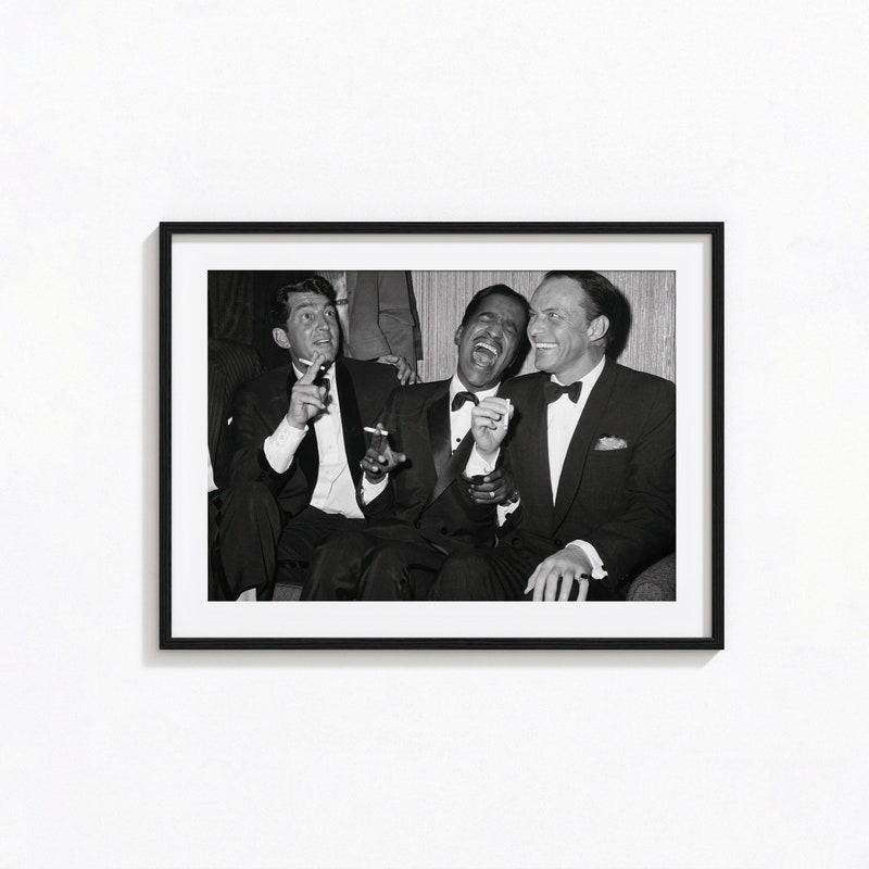 Framed Rat Pack Photo - Etsy