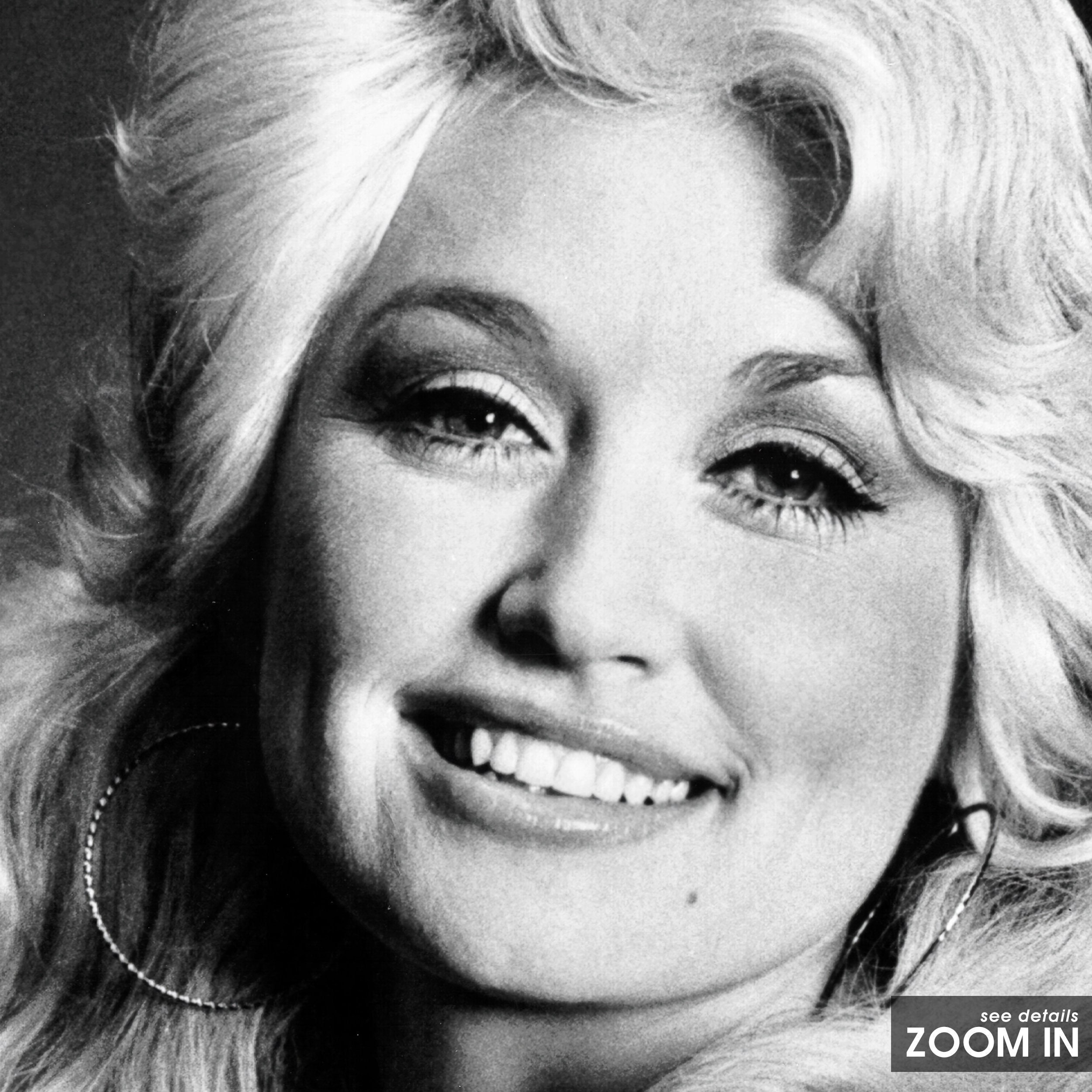 Dolly Parton Print, Dolly Parton Music Black and White Wall Art ...