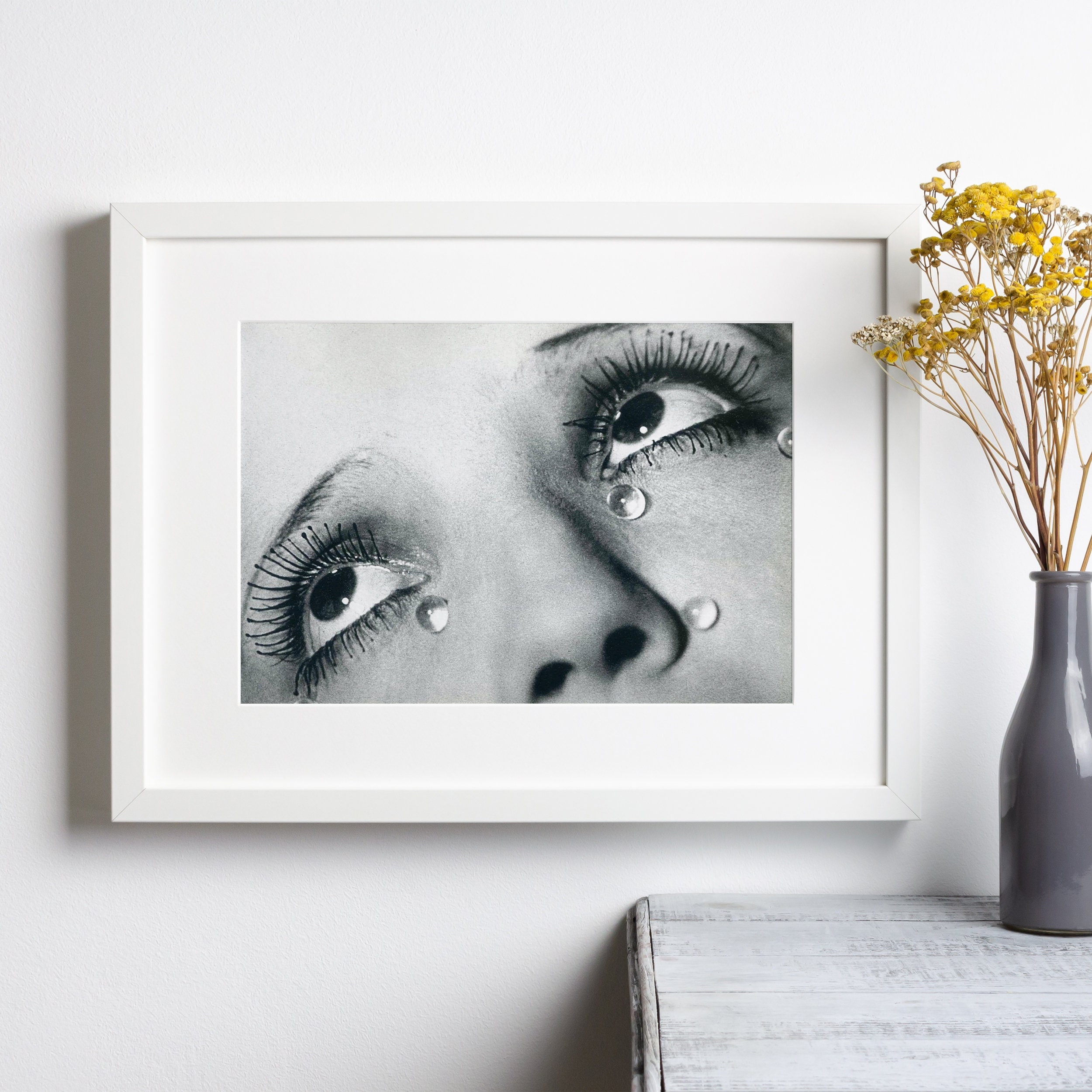 Man Ray Tears Print Surrealist Photography Larmes Black and - Etsy