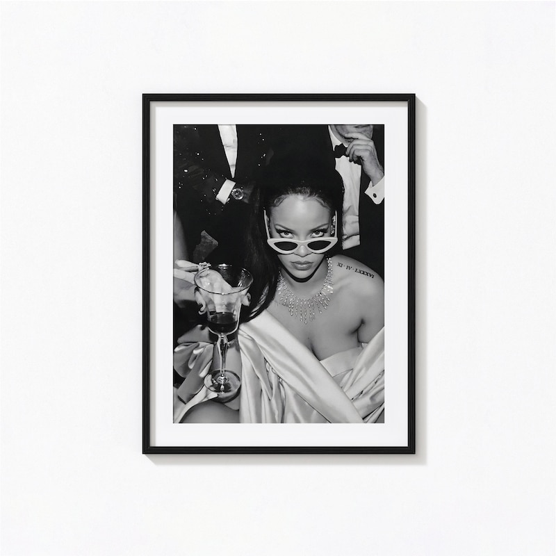 Rihanna Wall Art - Etsy