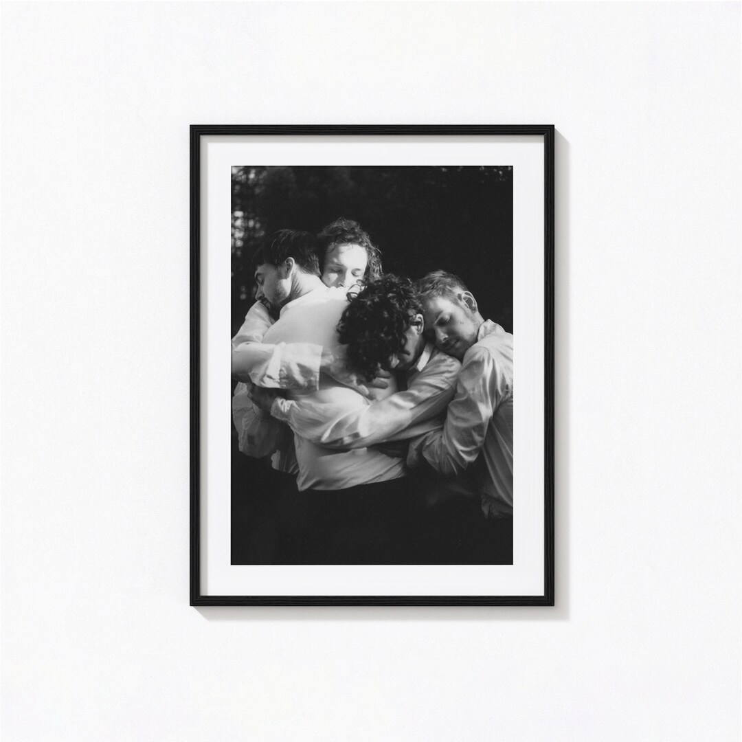 The 1975 Print Matty Healy Poster Music Poster Black and - Etsy