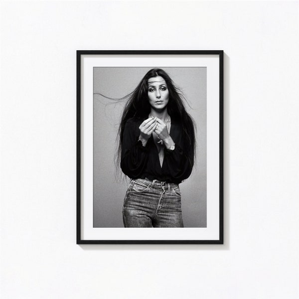 Cher Art Print - Etsy