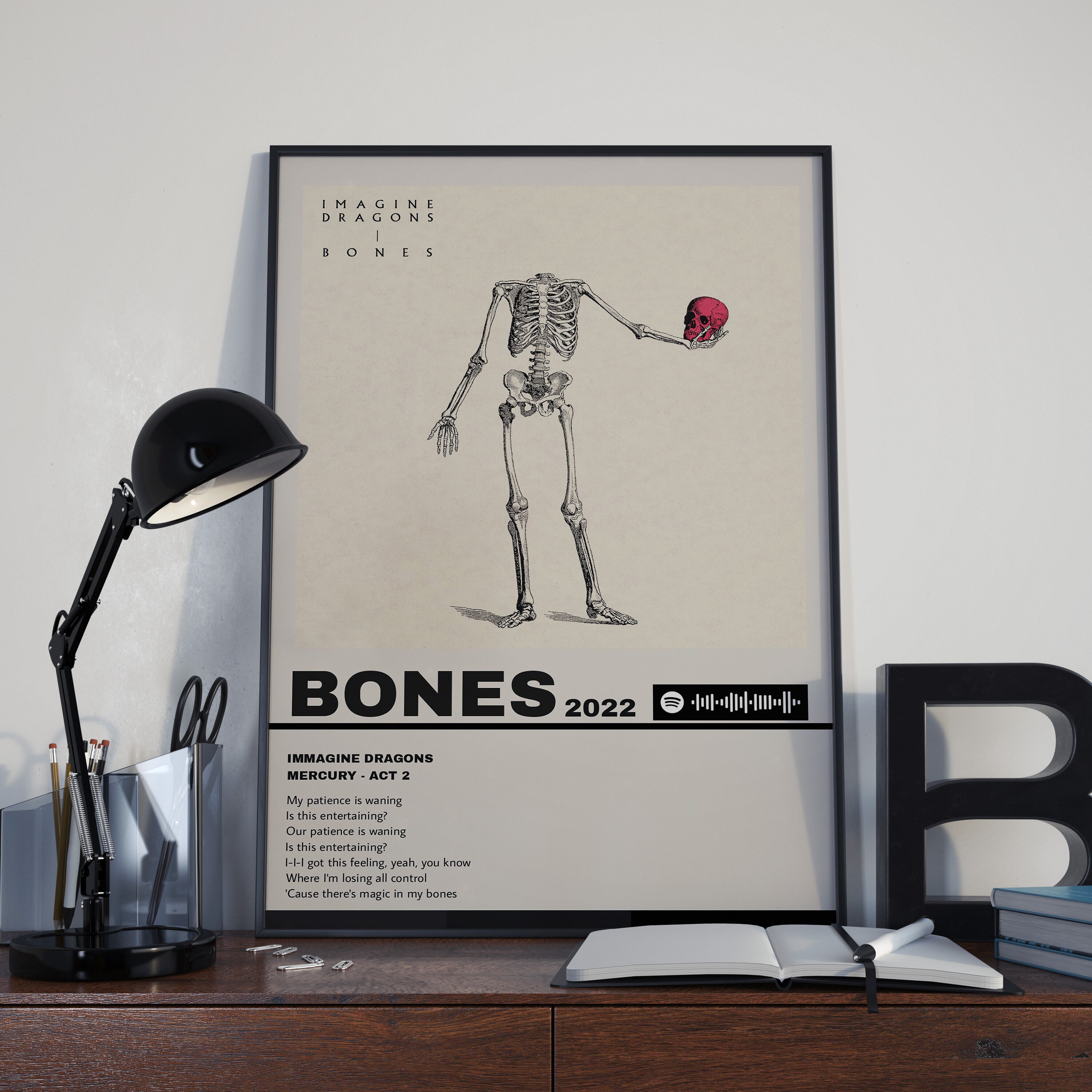 Imagine Dragons Gift Poster Print, Imagine Dragons 2023 Poster Print ...