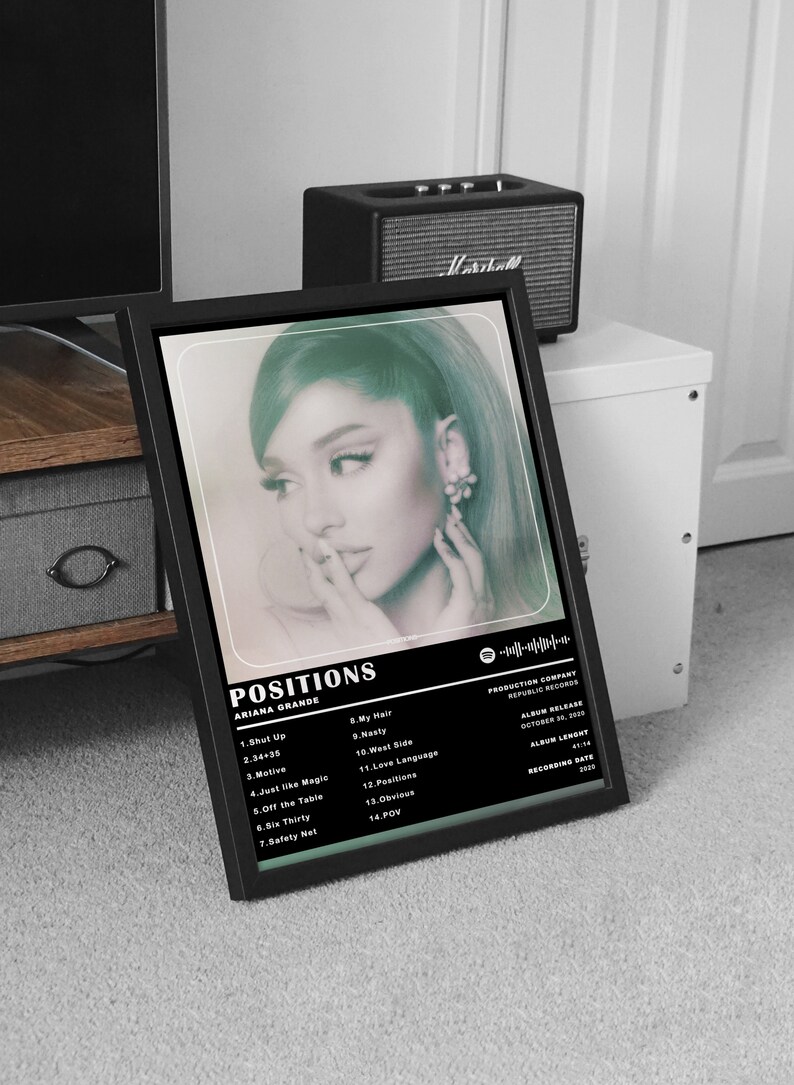 Ariana Grande Poster Ariana Grande Gift Poster Ariana Grande - Etsy