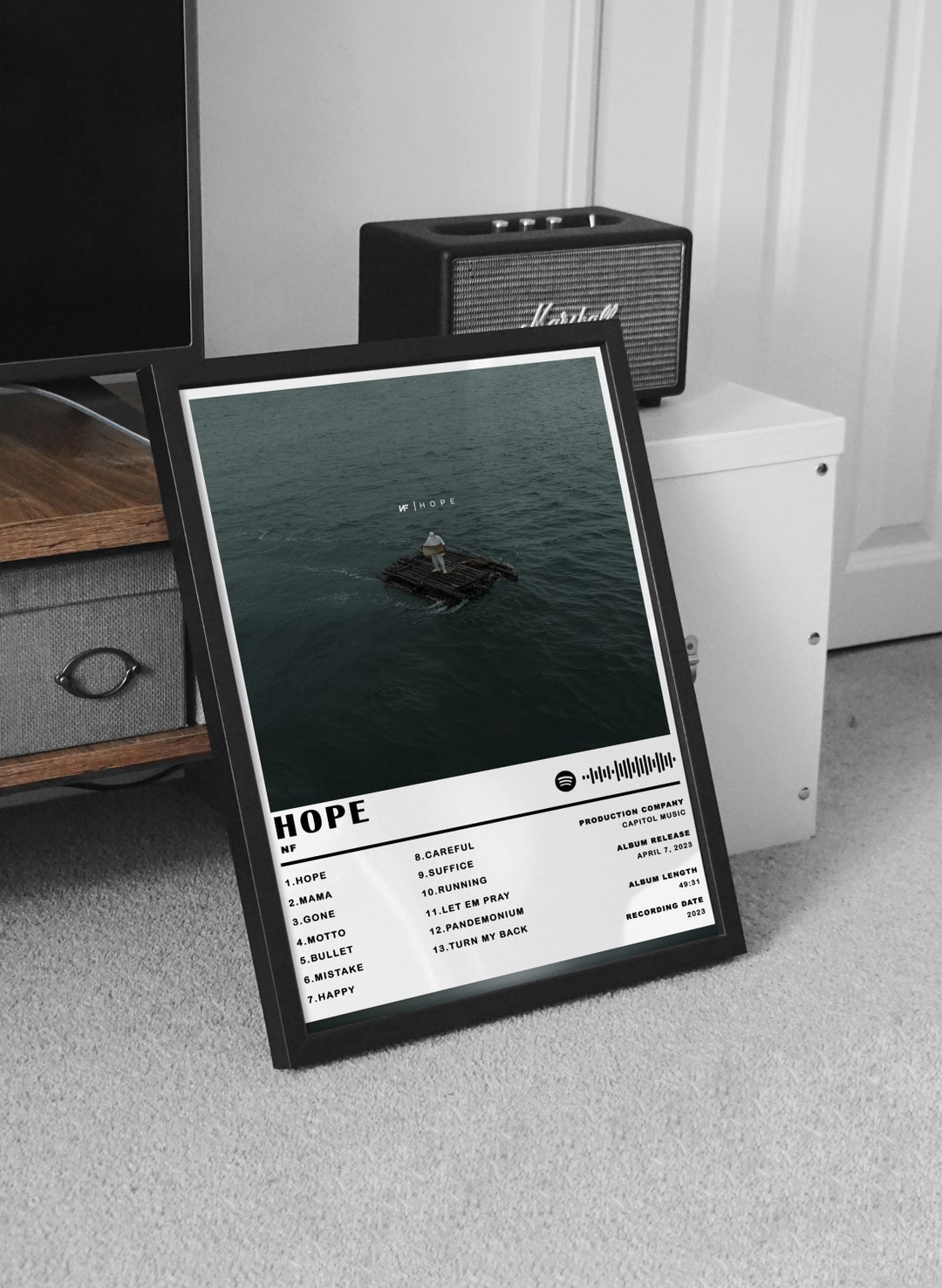 NF Poster NF Hope Album Print NF Gift Poster Nf Album High - Etsy