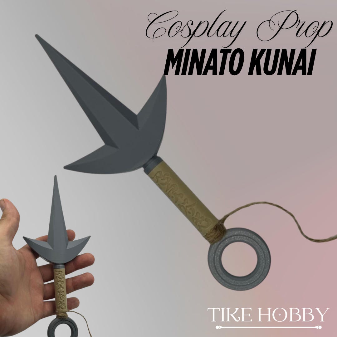 Minato Kunai Cosplay Prop // Anime Figures // Japanese Kunai // Costume ...