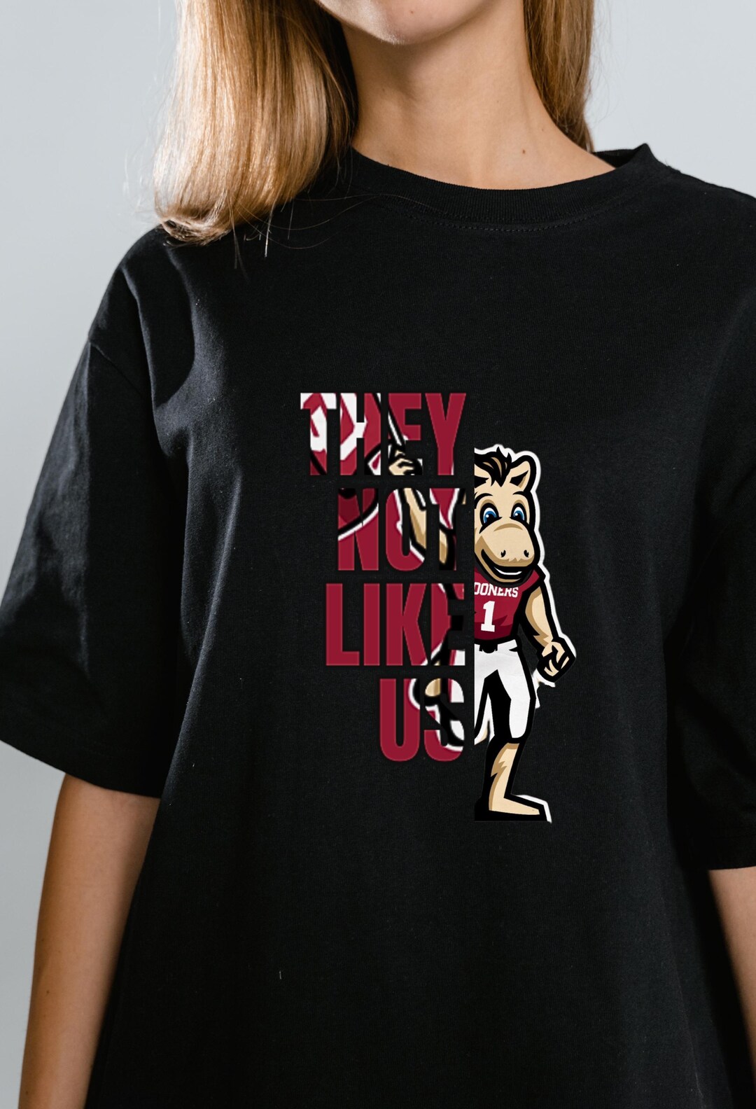 They Not Like Us OU PNG Digital File - Etsy