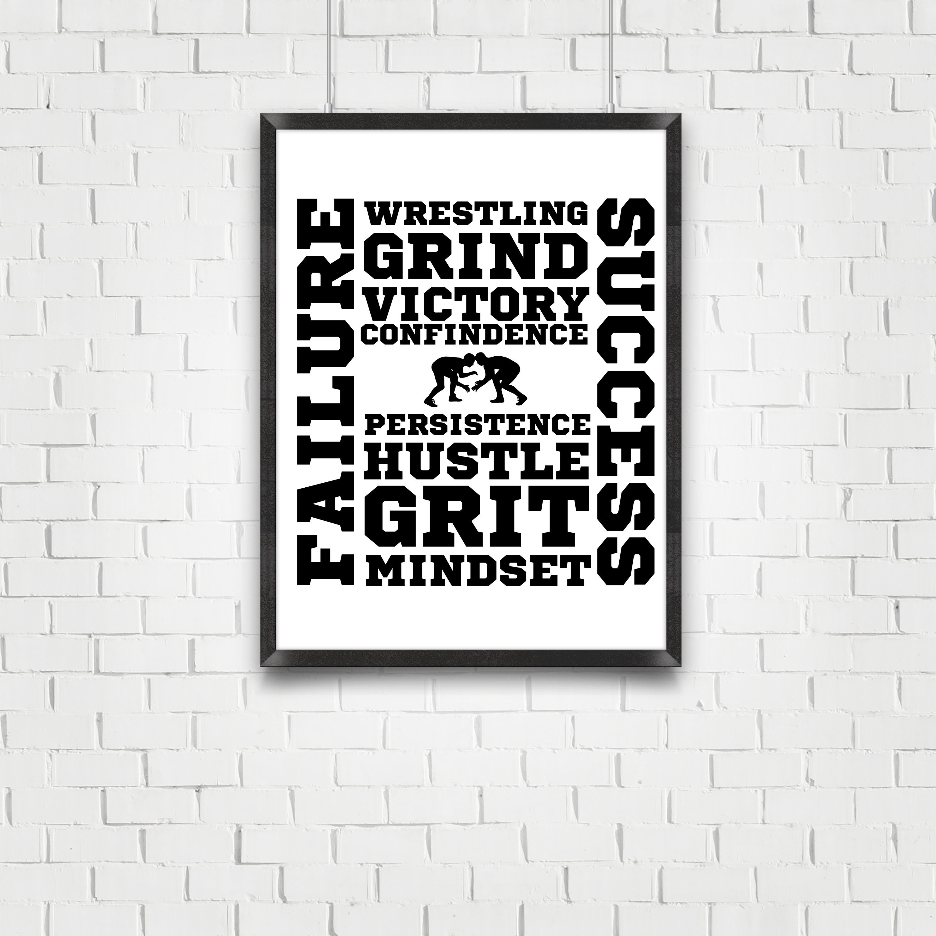 Wrestling Grind PNG SVG Digital File - Etsy