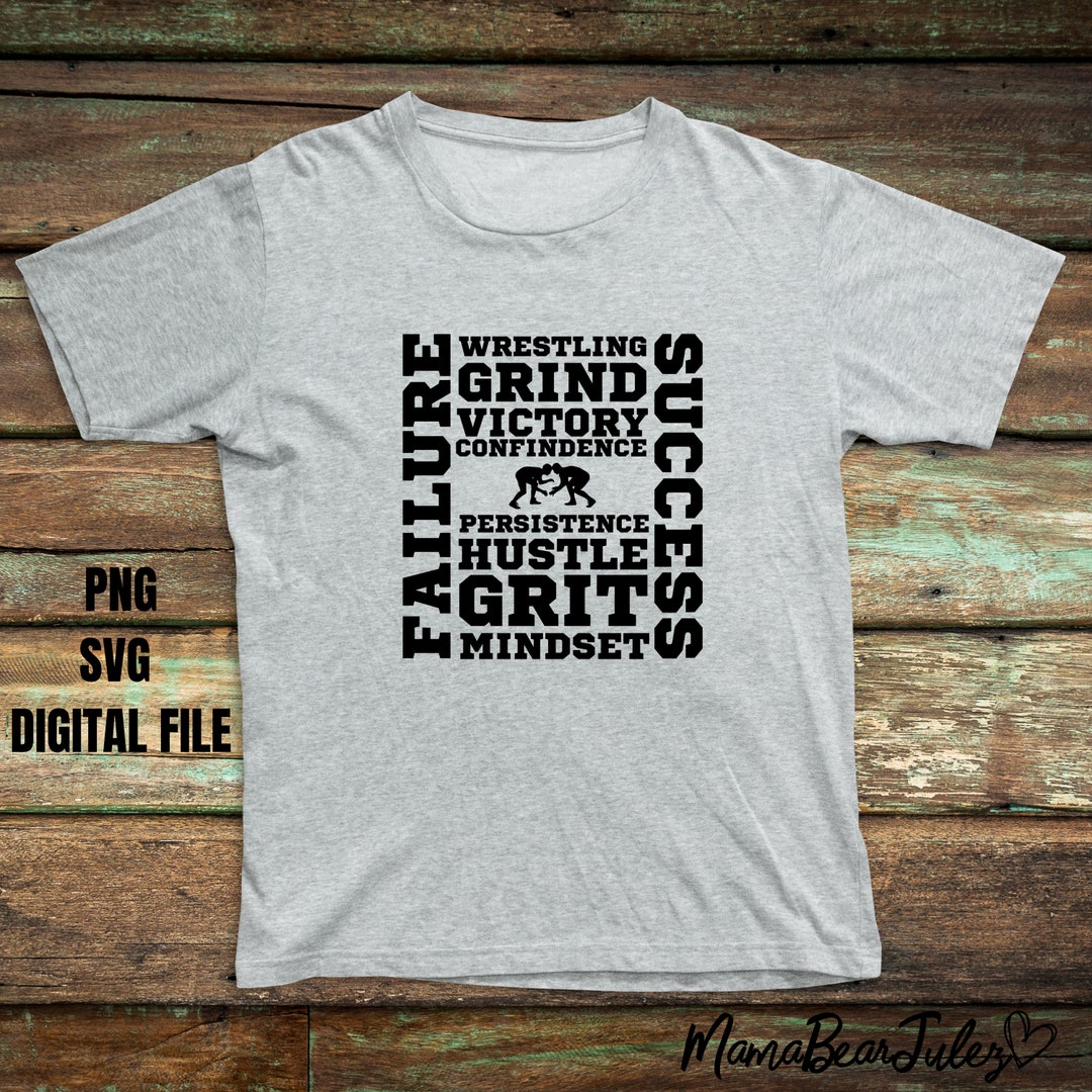 Wrestling Grind PNG SVG Digital File - Etsy