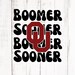 Boomer Sooner OU PNG Digital File - Etsy