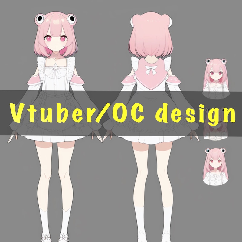 Reference Sheet Vtuber - Etsy