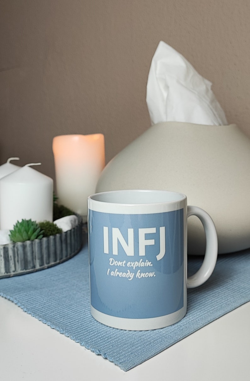 INFJ Kaffeebecher Tasse MBTI Persönlichkeit Advokat Geschenk Gadgets ...