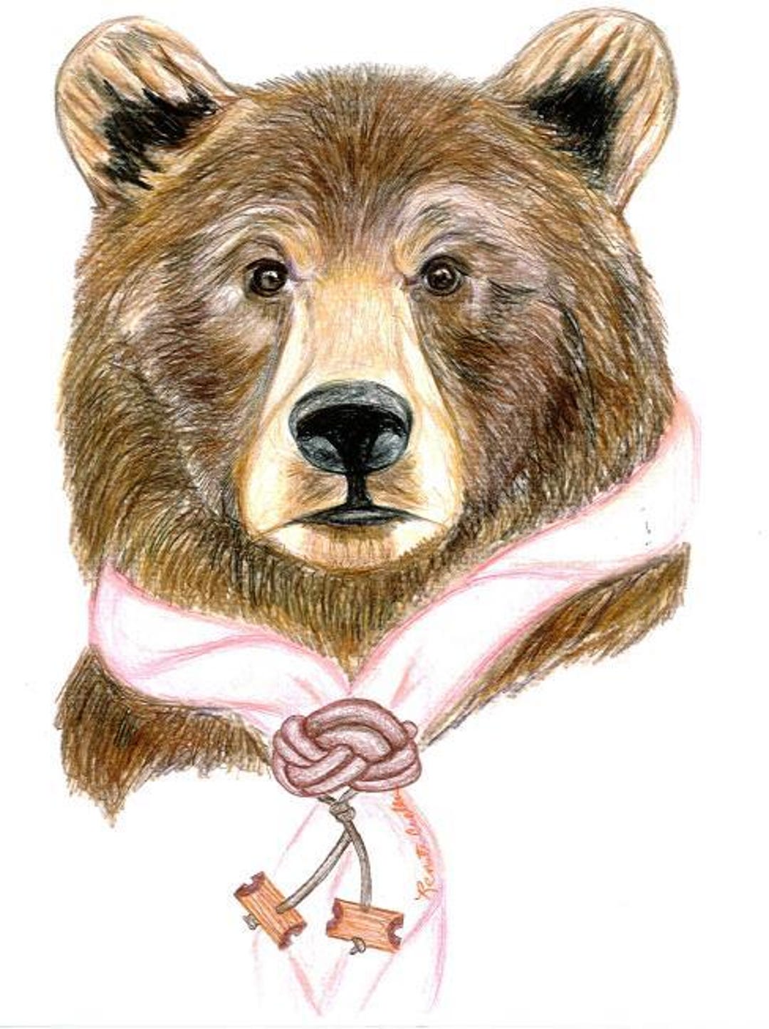 Woodbadge, Wood Badge, Bear - Etsy