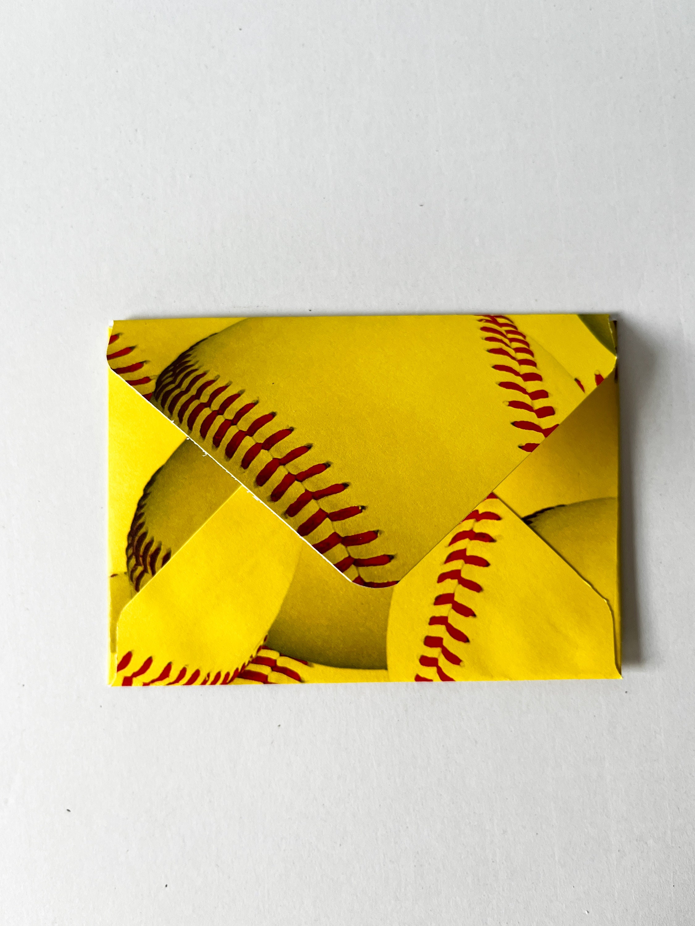 Set of 12 Mini Softball Envelopes - Etsy