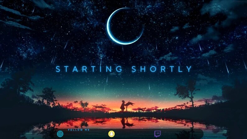 Stream Starting Screen - Etsy