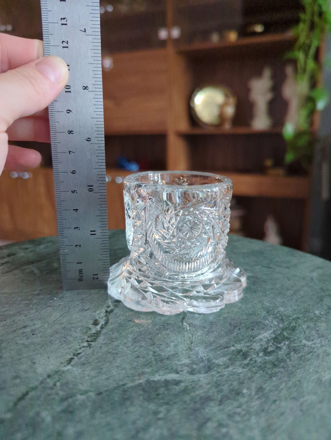 Vintage Royal Spinning Star by US Glass Toothpick Holder - Etsy