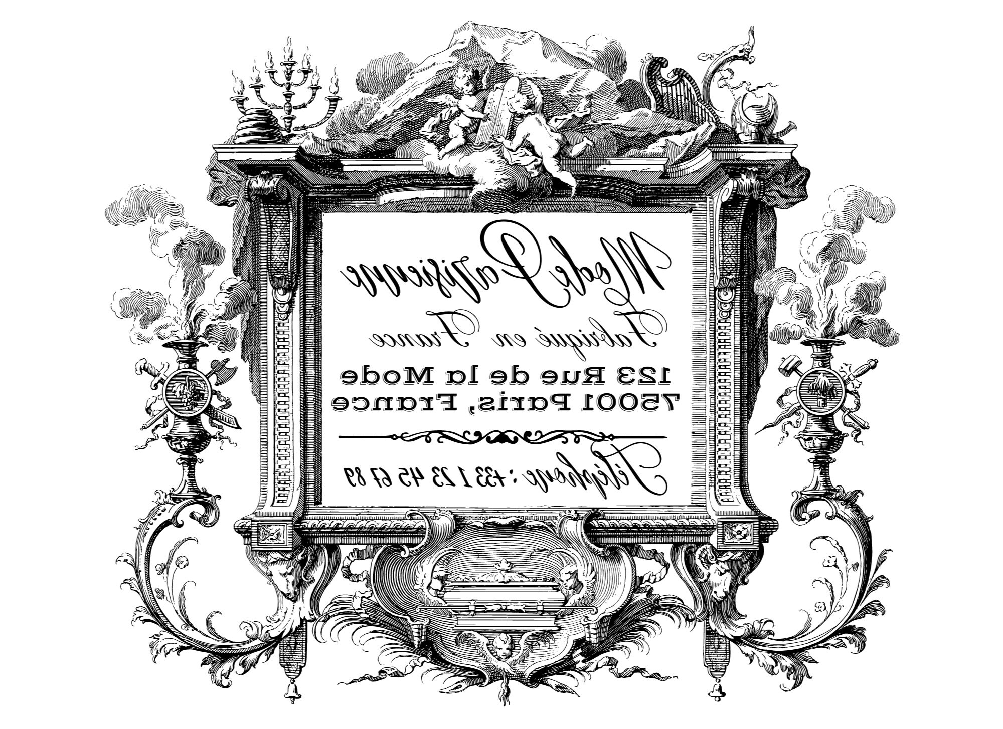 Vintage French Label Store Sign Home Decor Image Printable Graphic - Etsy