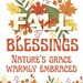 Fall Blessings Home Decor Colorful Sign Image Printable Graphic - Etsy