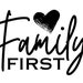 Family First Home Decor Sign Image Printable Graphic - Etsy