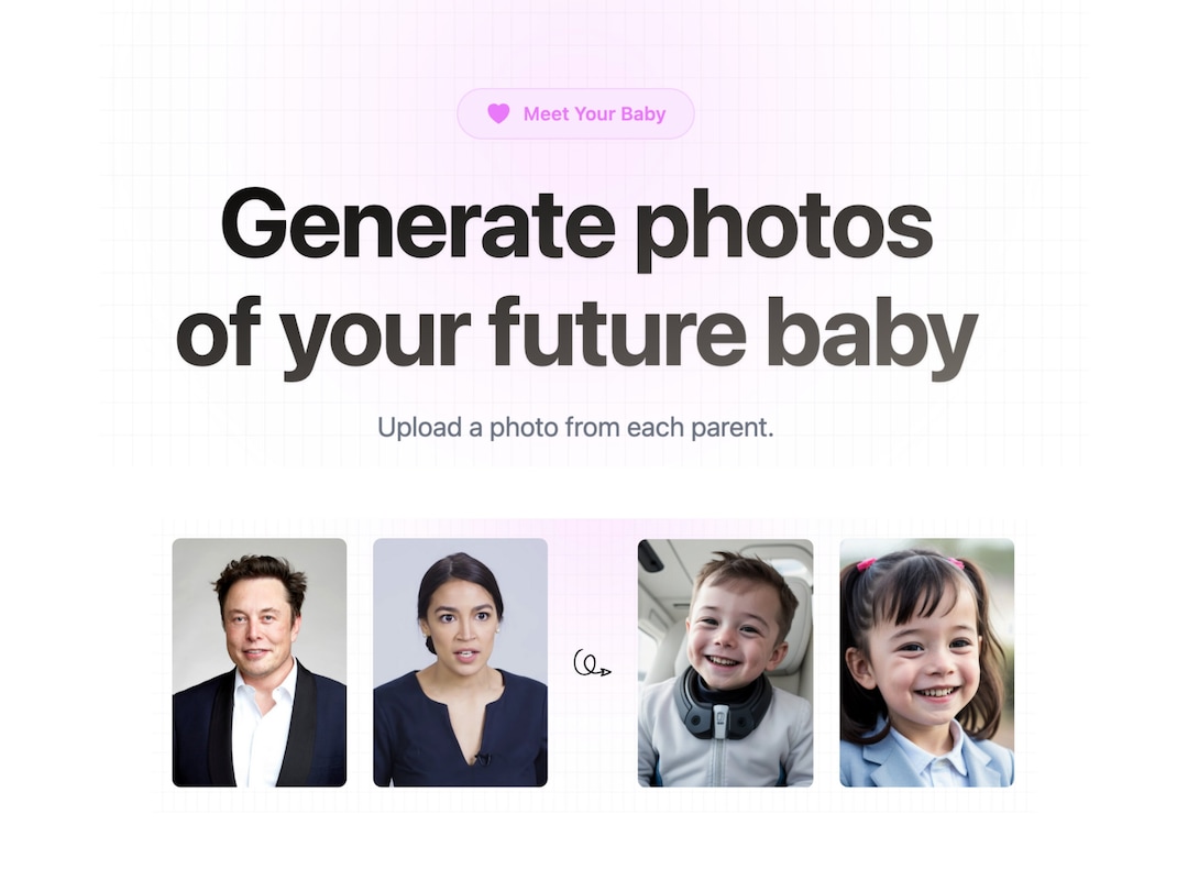 Ai Baby Face Generator Get Ai Generated Photos of Your Future Baby 4 ...