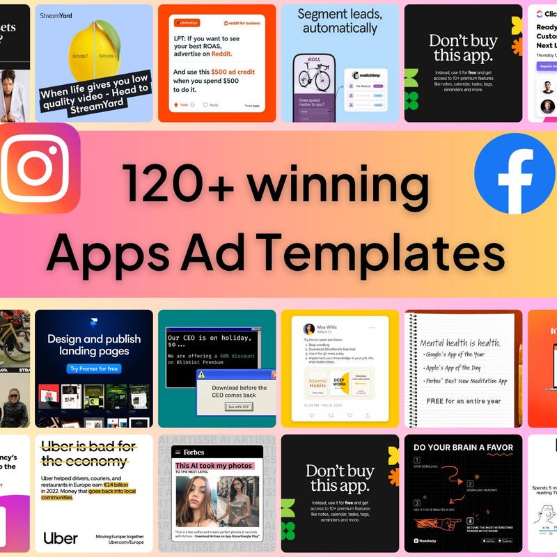 Instagram Pack App - Etsy