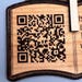 Bible Christmas Ornament With QR Code | Luke 2:11 Wood Cross Ornament ...