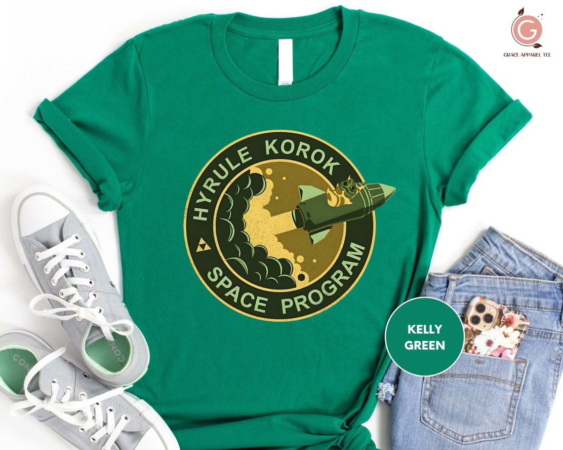 Hyrule Space Program Retro Korok Space Program Shirt Breath - Etsy