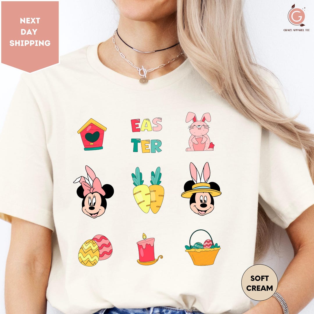Mickey Mouse and Minnie Mouse Easter Shirt, Magic Kingdom Easter Trip ...